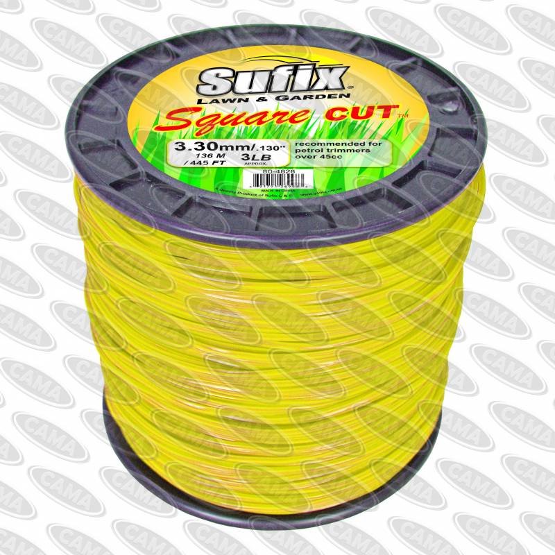 Sufix Square Nylon 3lb Spool .130 (3.3mm) | SES Direct Ltd