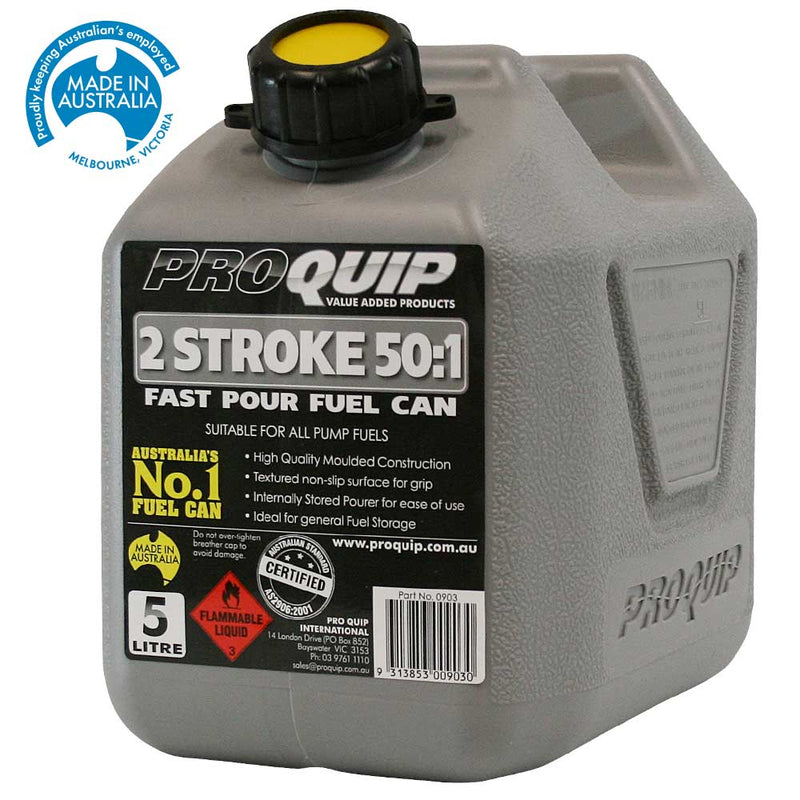 Fuel Can 5l 2st Pl 50:1 Grey | SES Direct Ltd