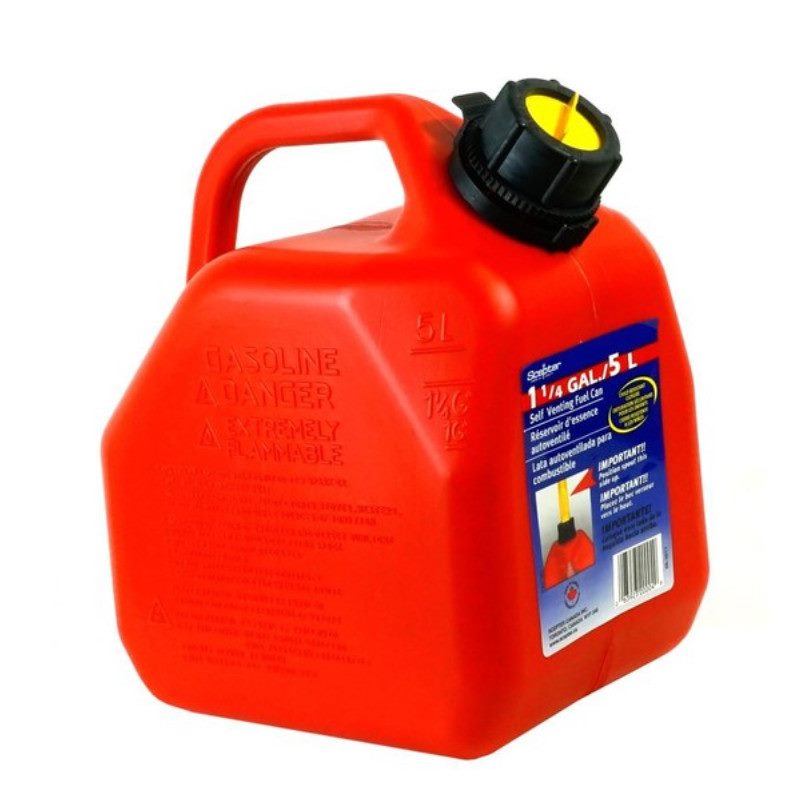 5 Litre Fuel Can - Red | SES Direct Ltd