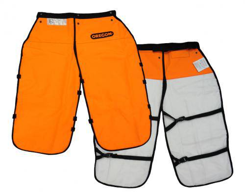 Oregon Chainsaw Chaps Apron Style With Clips | SES Direct Ltd