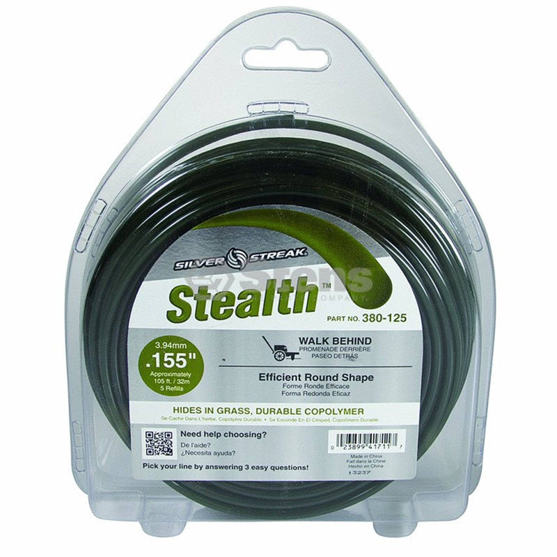 Trimmer Line Stealth .155"(3.9Mm) 1 Lb. | SES Direct Ltd