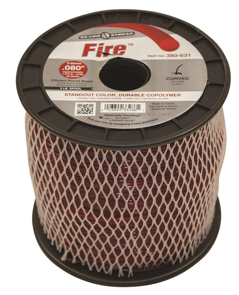 Trimmer Line Fire .080"(2.0Mm) 3 Lb. | SES Direct Ltd