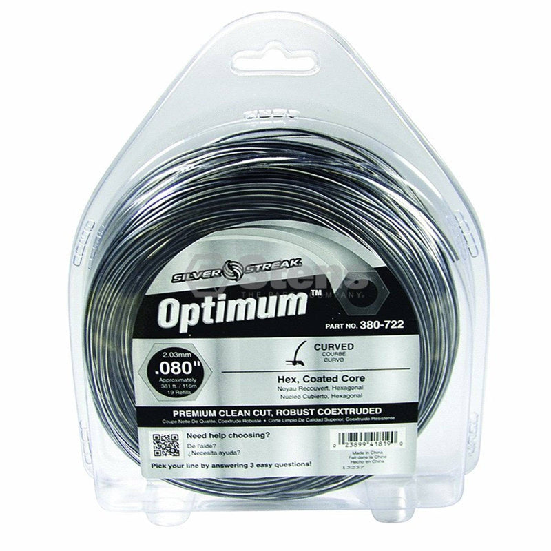 Trimmer Line Optimum .080"(2.0Mm) 1 Lb. | SES Direct Ltd