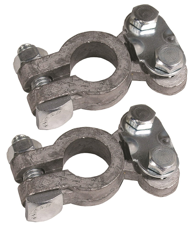 Battery Terminal - Clamp x 2 - 6 Gauge | SES Direct Ltd