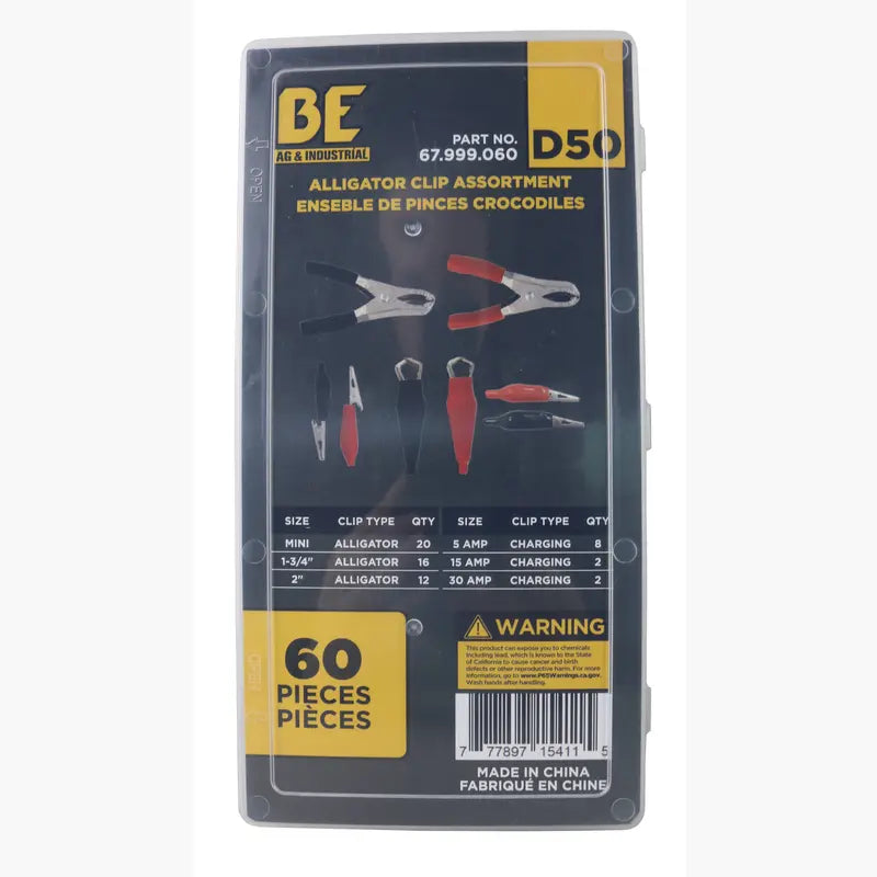 Grab N Go Kit - Alligator & Charging Clips | SES Direct Ltd