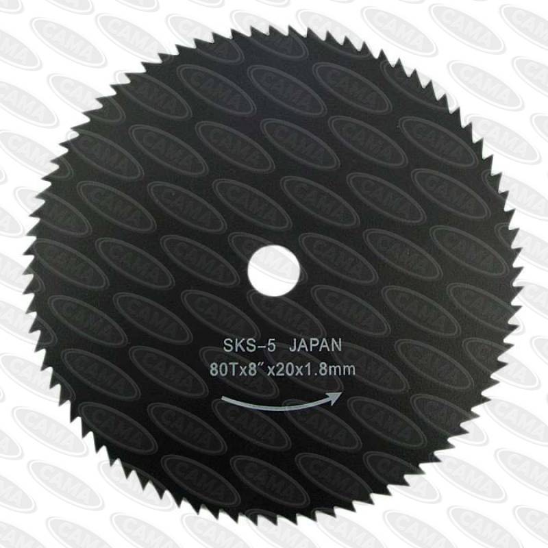 80 Tooth Blade 8" - 25Mm | SES Direct Ltd