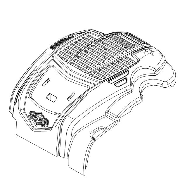 Briggs & Stratton Blower Housing Cover 595180 | SES Direct Ltd