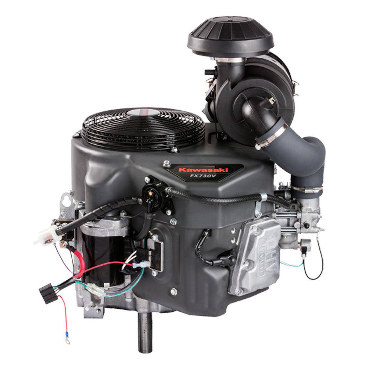Kawasaki FX730V-S12 23.5hp 1" Shaft (Multi stage canister HD air filter ...