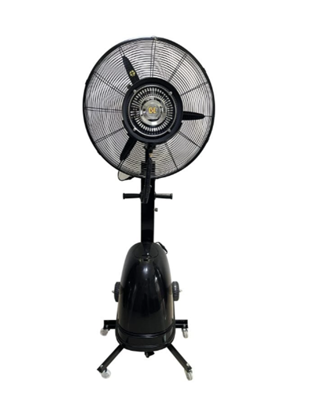 BE 650mm (26") Industrial Pedestal Misting Fan | SES Direct Ltd