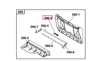 Victa CH87157D SPRING, Flap | SES Direct Ltd