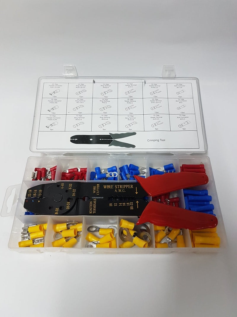 Grab N Go Kit - Wire Terminal and Crimper Kit | SES Direct Ltd