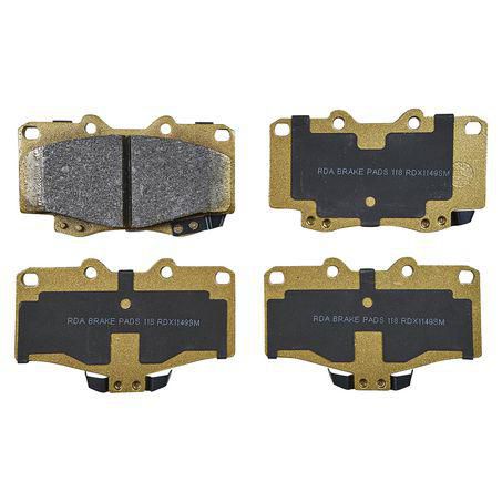 RDX1149SM Extreme Heavy Duty Front Brake Pad Set – Fits Toyota Hilux ...