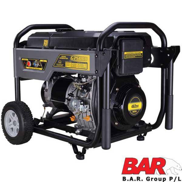 Be Powerease Diesel Generator (3 Phase - 6000W Max Power) | SES Direct Ltd