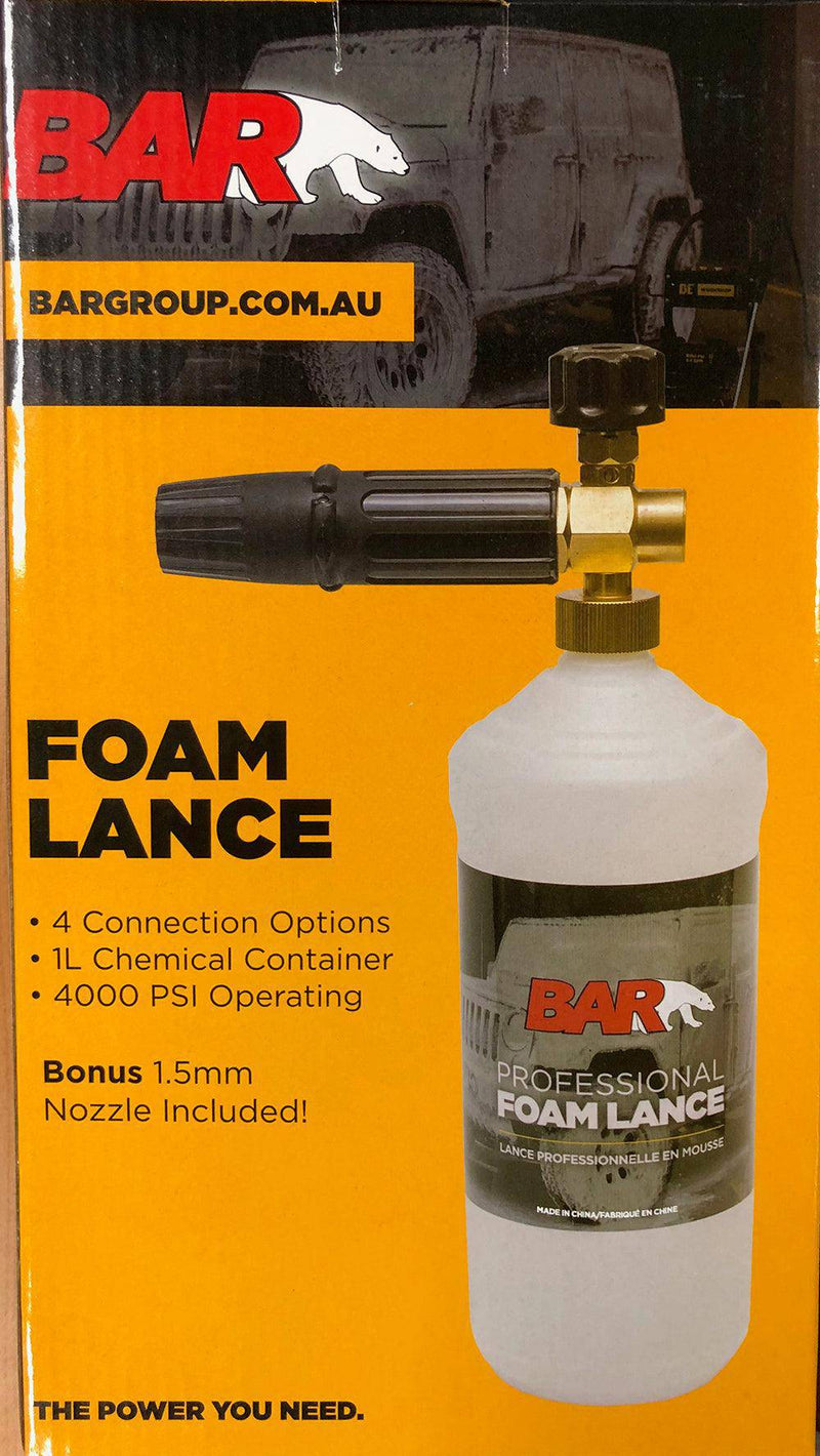 Foam Lance Kit - White | SES Direct Ltd