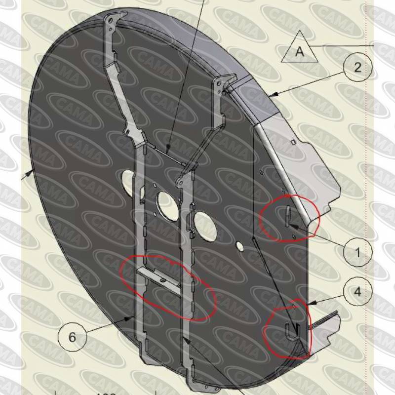 Genuine Deck, Cox Shell 32" KIT212, KIT311 | SES Direct Ltd