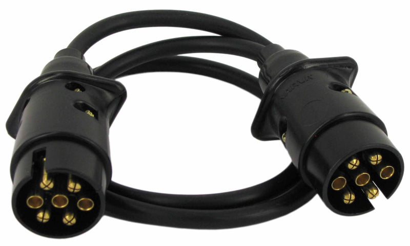 Trailer Plug Extension (Round 7 Pin To Round 7 Pin.) | SES Direct Ltd