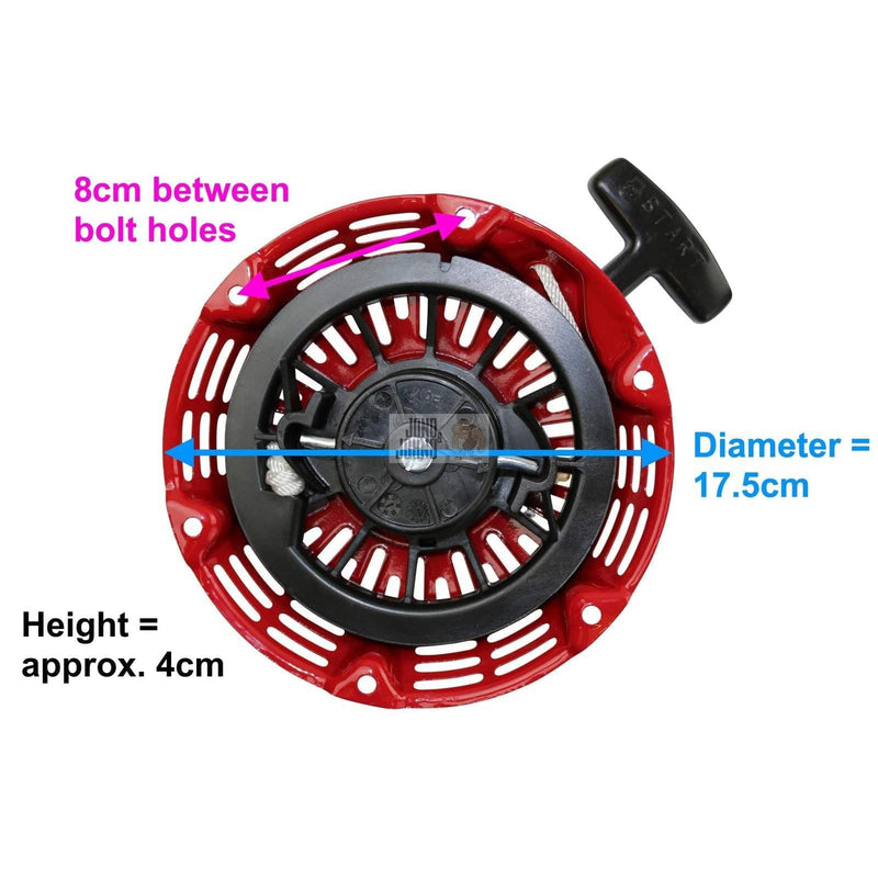 Honda GX120, GX160, GX200 Recoil Starter – Metal Housing & Pawls | SES ...